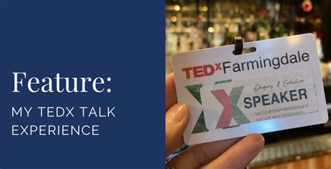 My Tedx Talk Experience Event Experience As A Speaker