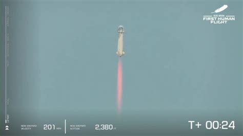 直播录像丨世界首富贝索斯上太空！18岁学生和82岁女飞行员同行上直播澎湃新闻 The Paper
