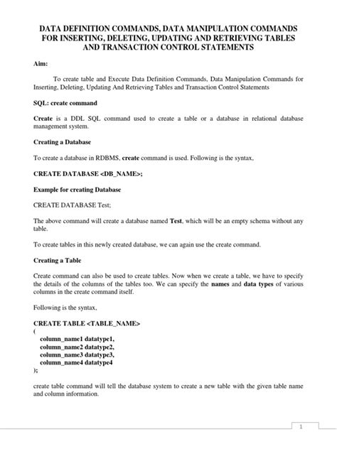 Cs8481 Database Management Systems Lab Manual Pdf Data Model