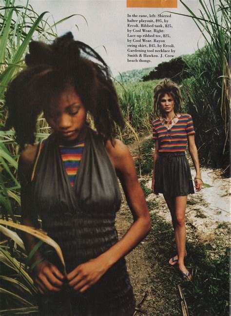 Sassy June 1993 Green Scene Fashion Spread Page 5 70s Inspired