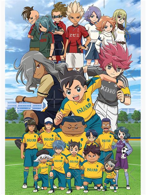 Inazuma Team Poster For Sale By Wardnixon Redbubble