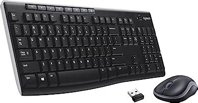 Amazon In Buy Logitech MK USB Wireless Keyboard And Mouse Set For Windows GHz Wireless
