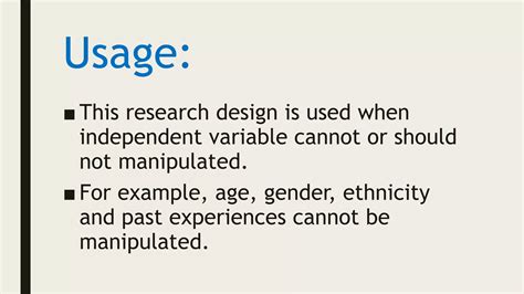 Causal Comparative Research Pptx