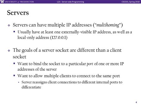 Server Side Programming Cse 333 Spring Ppt Download