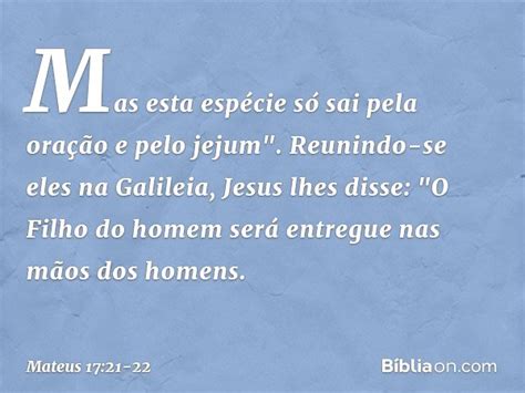 Mateus 1721 22 Bíblia