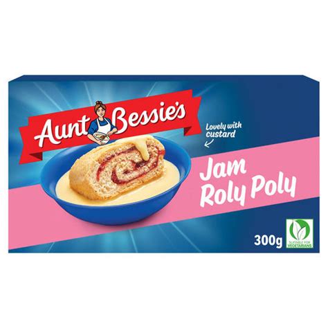 Aunt Bessies Jam Roly Poly 300g Iceland Foods