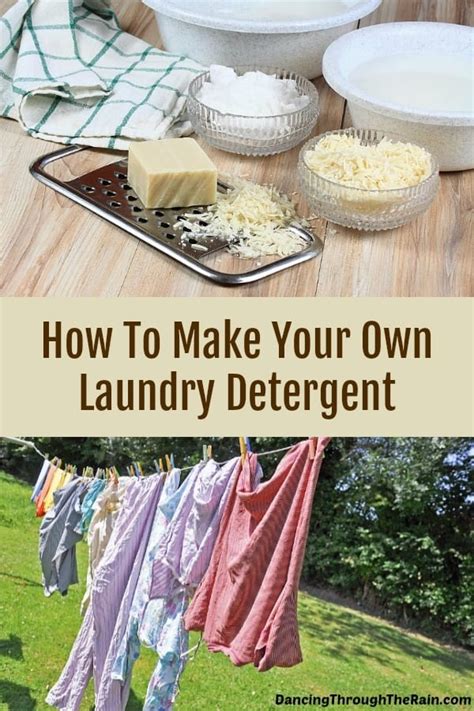 Homemade Laundry Detergent How To Make Your Own
