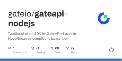 GitHub Gateio Gateapi Nodejs TypeScript Client SDK For Gate APIv4