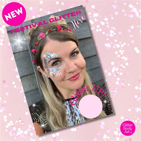 New Festival Glitter Poster Temporary Tattoo Store
