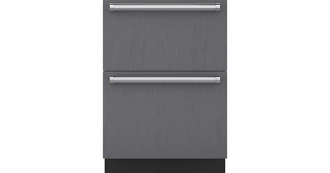 Sub Zero Id 24r 24 Inch Wide 4 Cu Ft Energy Star Rated Double Drawer
