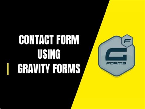Contact Form Wordpress Form Using Gravity Form Or Cf7 Upwork