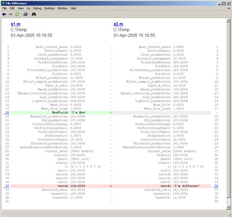 GitHub Michellehirsch MATLAB Structure Comparison Visually Compare