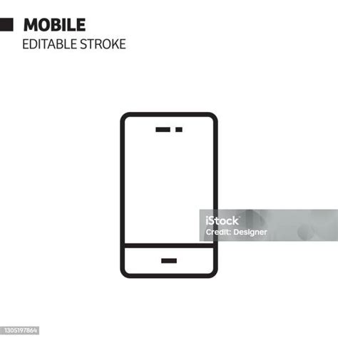 手機線圖示輪廓向量符號插圖向量圖形及更多互聯網圖片 互聯網 以客戶為中心 內容 訊息媒體 Istock