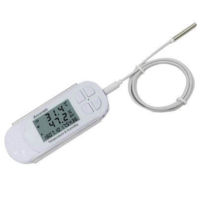 Laboratory U Disk Portable High Precision Digital Display Electronic Temperature Humidity