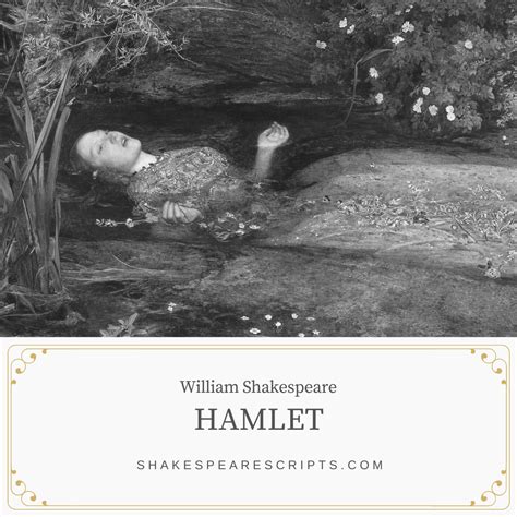 Hamlet By William Shakespeare Shakespeare Scripts