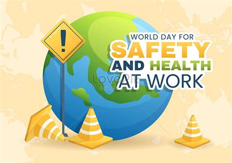 World Day Of Safety And Health At Work Illustration Illustration Image