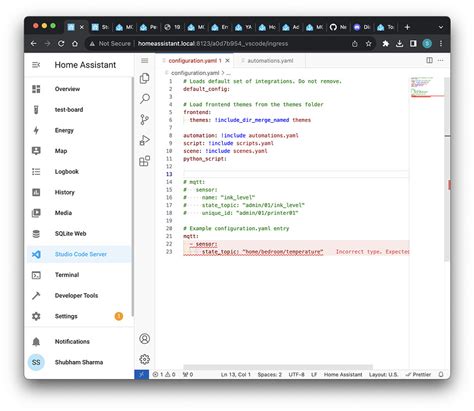 Error In Mqtt Sensor Documentation Configuration Home Assistant Community