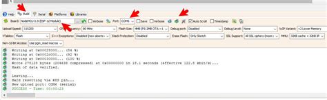 step 7 generate compile and upload the code visuino visual