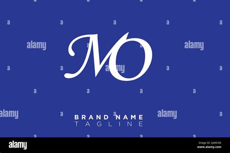 Mo Alphabet Letters Initials Monogram Logo Stock Vector Image And Art Alamy