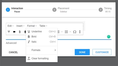 using rich text editor with playposit interactions playposit knowledge