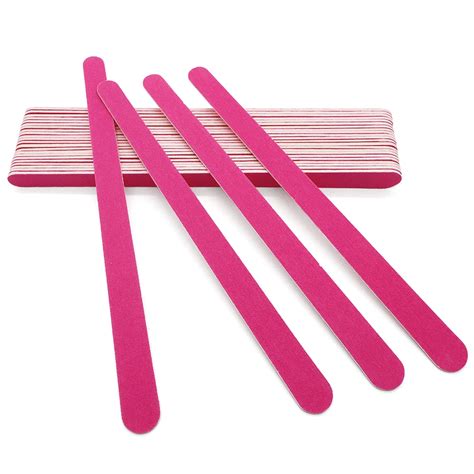 20 шт лот двухсторонняя тонкая пилочка для ногтей розовая синяя фиолетовая наждачная