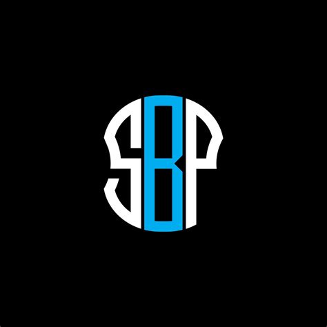 Sbp Letter Logo Abstract Creative Design Sbp Unique Design 14267337