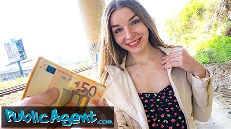 Public Agent Cute Young Long Haired Ukrainian Talked Into Having Sex