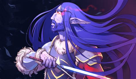 Commission A Night Elves Duty By Fushark On Newgrounds