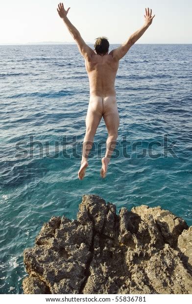 Naked Man Jumping Images Stock Photos Vectors Shutterstock