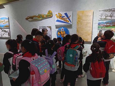 呈贡第一小学飞虎队宣讲团参观昆明飞虎队纪念馆 昆明市博物馆