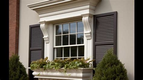 12 Eye Catching Exterior Crown Molding Ideas To Frame Your Windows • 333 Images • [artfa
