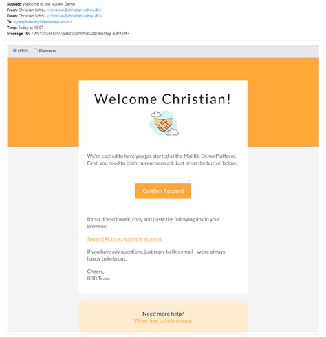how to send emails with asp core using mailkit smtp