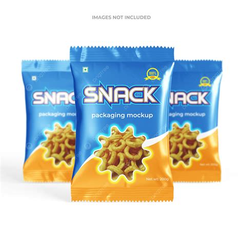 Snack Chips Packaging Psd Mockup Template Download On Pngtree