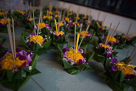 Thailand Thousands Of Sky Lanterns Released To Celebrate Buddhist Festivals Of Loi Krathong And