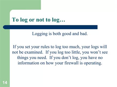 Firewall Basics Ppt