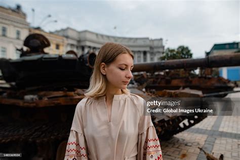 Anastasia Tkachenko 19 Year Old Combat Medic Of The Armed Forces Of News Photo Getty Images
