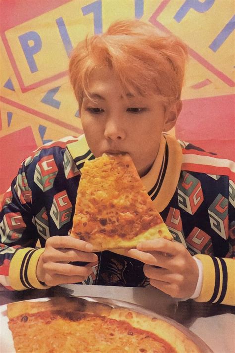 Hawaiian Pizza Kim Namjoon Ethnic Recipes Bts Rap Monster Food