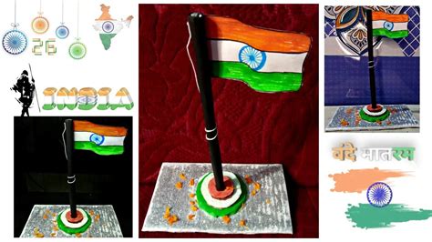 How To Make Indian Flag With Paper Diy Paper Flag Republic Day