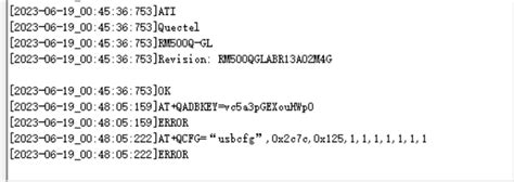 The ADB Of RM500QGL 5G Module Quectel Forums