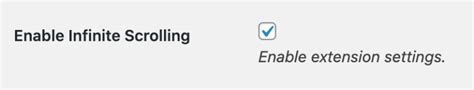 Ajax Infinite Scroll Woocommerce Docs