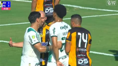 Novorizontino x Palmeiras transmissão perde gol e vira meme nas redes
