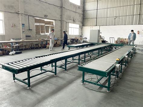 Motorized Roller Conveyor System With Plc Control Yifan Conveyor