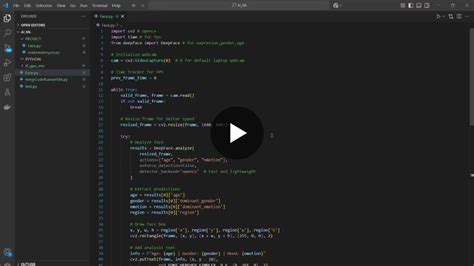 Python Opencv Deeplearning Ai Facialrecognition Deepface Harsh