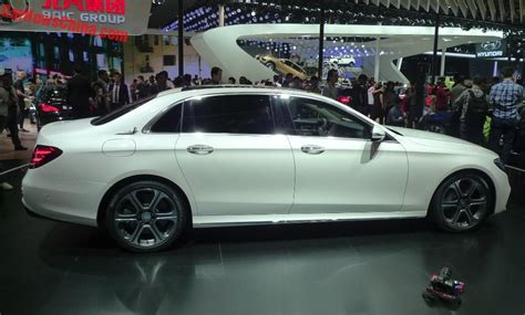 Mercedes Benz E Class L Launched On The Beijing Auto Show
