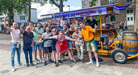 Beer Bike Tours Amsterdam Explore The City With Friends Damtours Events