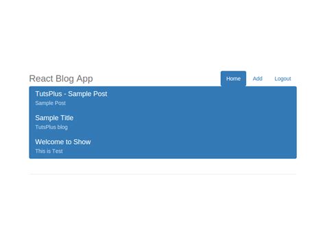 T O M T Ng D Ng Blog B Ng React Ph N Th M V Hi N Th B I Vi T