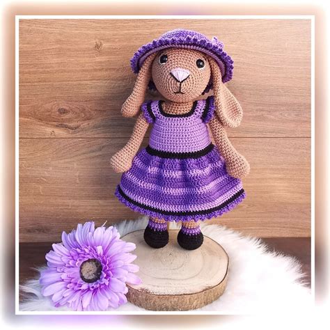 Miss Mathilda Häkelanleitung Hase Mit Kleid Und Hut