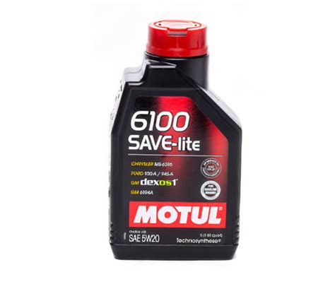 MOTUL 6100 SAVE-LITE 5W20 LITRO - Autonais