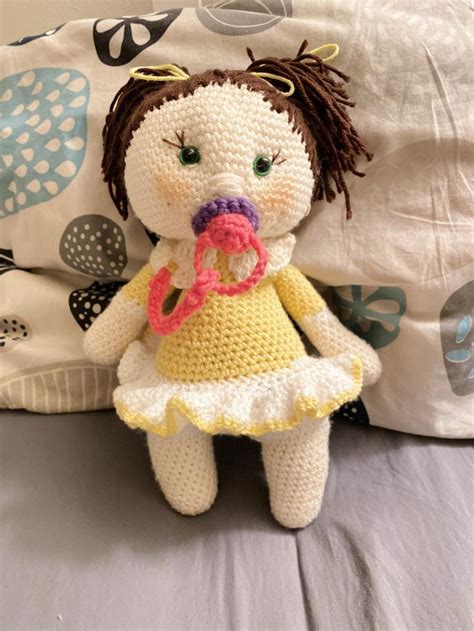 Lulu Doll Etsy Crochet Doll Etsy Dolls