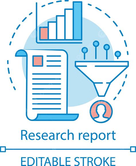 Sales Funnel Research Icon Digital Metrics Editable Stroke Vector